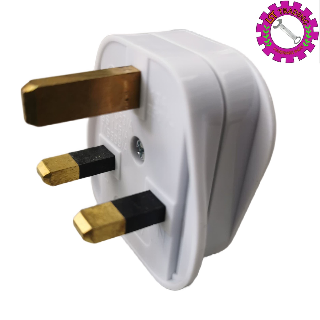 [READY STOCKS] 13A PLUG TOP (SIRIM APPROVED) / KEPALA PLUG / PLUG 3 PIN ...