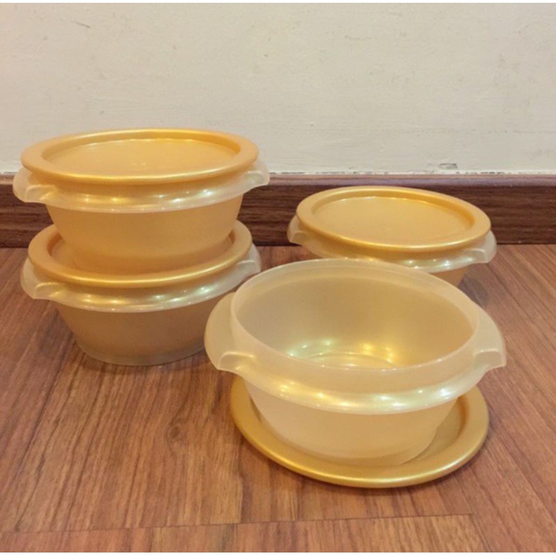 Tupperware Golden Bowl One Touch (400mL) | Shopee Malaysia