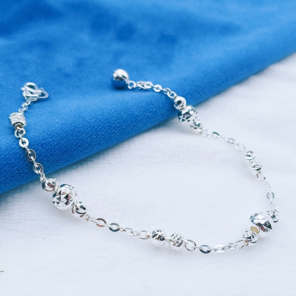 Genuine Silver Charming Faddish Trendy Girl Bracelet 925時尚銀手鏈 Gelang ...