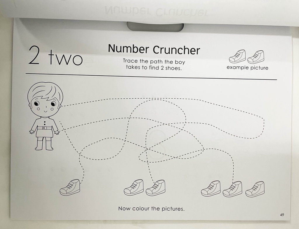 Little Genius Preschool Giant Book For Kids Fun Pad Educational ...