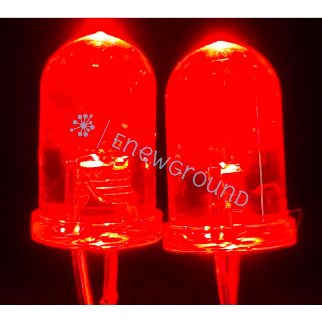 LED (super bright, 2 pin, 5 mm, short pin, 5 PCS/set, UV, white light ...