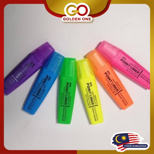 🔥M&G🔥 Point Liner Fluorescent / Fluorescent Highlighter Pen / Textliner ...