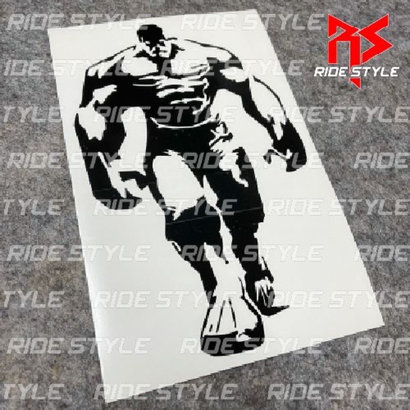 Incredible Hulk Marvel 4X4 Sticker Car Sticker | Shopee Malaysia