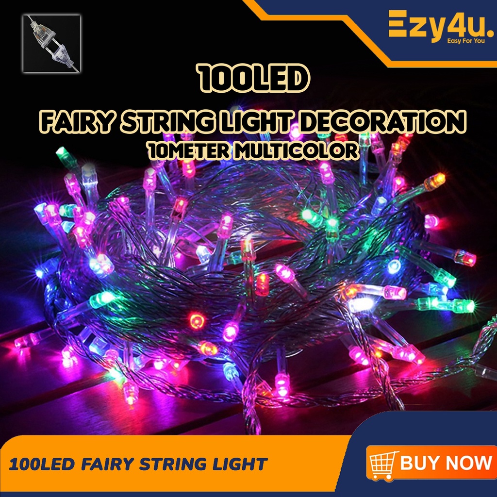 100LED 10M String Fairy Light Waterproof Starry Light Home Decoration ...