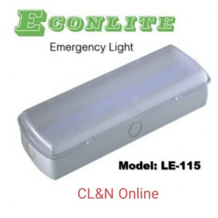 Econlite LE115 LED High Efficiency Emergency Light Bomba Approved | Shopee Malaysia