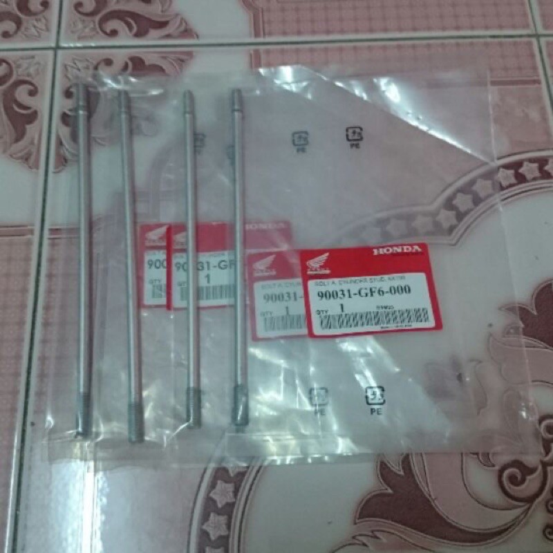 ORIGINAL 100% 4PCS/1SET BLOCK STUD ENGINE STUD EX5 EX5DREAM WAVE100 ...