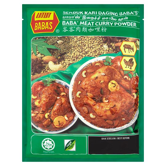 1kg Baba's Meat Curry Powder / 1 kg Rempah Kari Babas Daging & Ayam ...