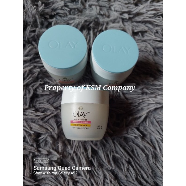 Olay Natural White Pinkish Fairness Whitening Day Cream 25g SPF24 (SOLD ...