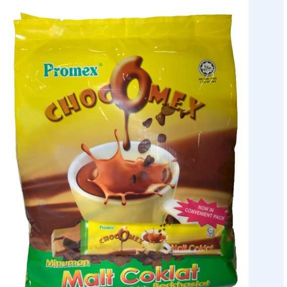 Promex Chocomex Malted Chocolate Drink 30g x 20 Sachets Nutritious ...