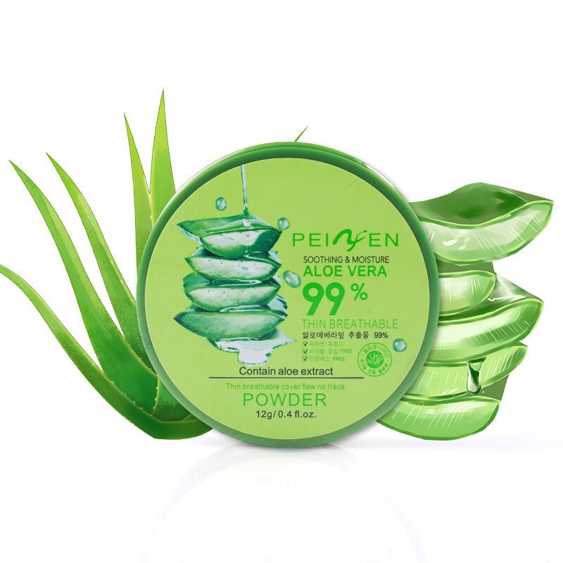 Natural Aloe Vera Pressed 99% Compact Powder (12g) | Shopee Malaysia