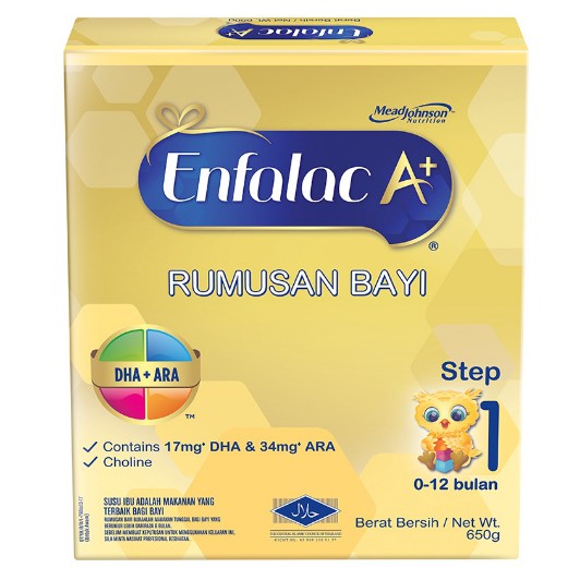 Enfalac A+ Step 1 ( 650g ) | Shopee Malaysia