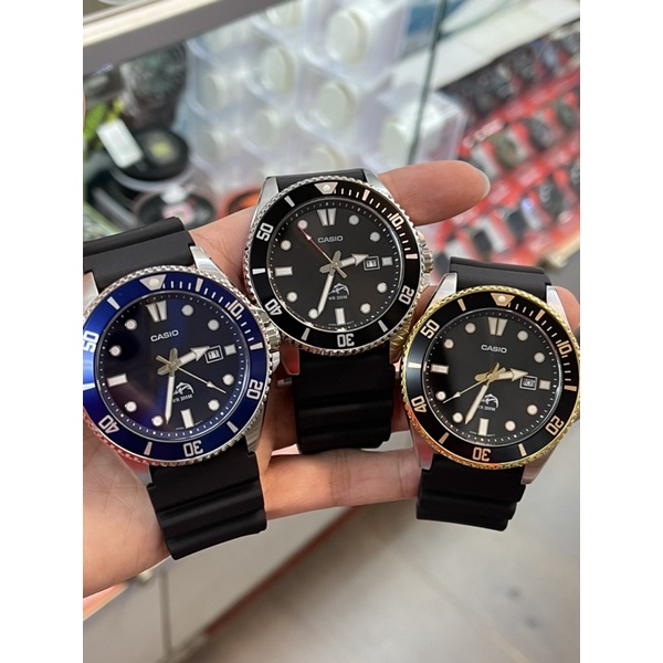 100% ORIGINAL CASIO MDV-106G-1A,MDV-106B-2A,MDV-106-1A 200M water resistant | Shopee Malaysia