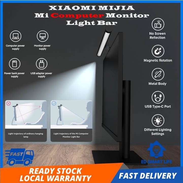 [English Version]Xiaomi Mijia Mi Computer Monitor Light Bar/No Screen ...