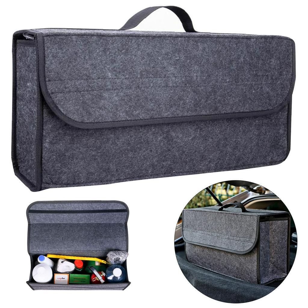 Large Anti Slip Compartment Boot Storage Organizer Tool Car Storage Bag ...