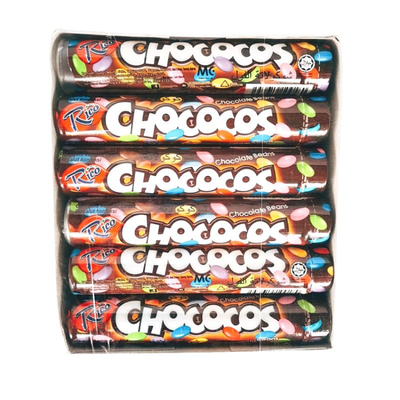 ( READY STOCK ) Rico Chococos Beans 12pcs x 25g | Shopee Malaysia