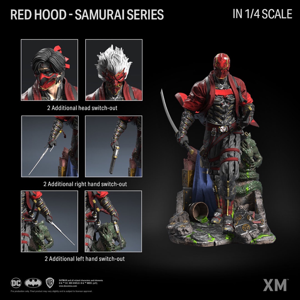 XM Studios - DC Comics - Red Hood Samurai Series Premium Collectible ...