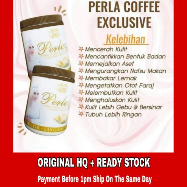 PERLA COFFEE NEW PACKAGING | Shopee Malaysia