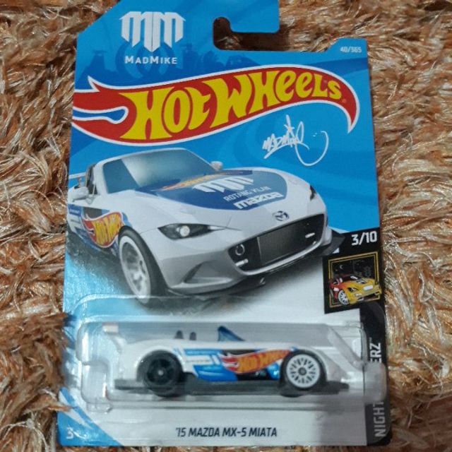 HOT WHEELS MAD MIKE '15 MAZDA MX-5 MIATA (RARE) | Shopee Malaysia