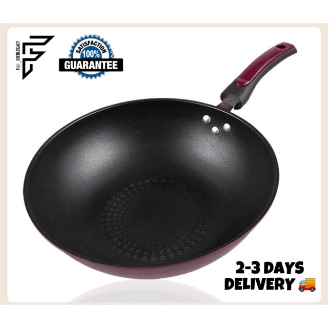 🔥32CM DIAMOND NON STICK FRYING PAN COOKWARE / KUALI DAPUR🔥 | Shopee ...