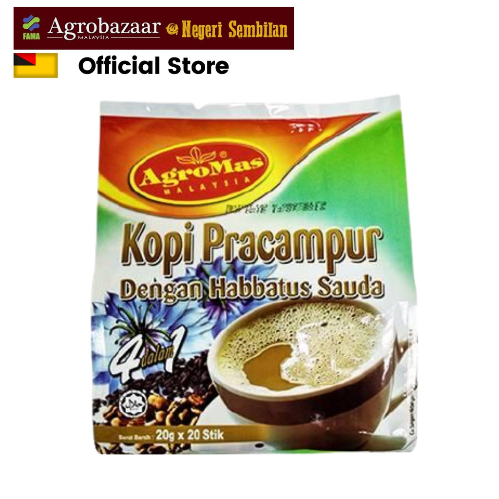 Agromas Kopi Campuran Habbatus Sauda Agrobazaar Negeri Sembilan | Shopee Malaysia