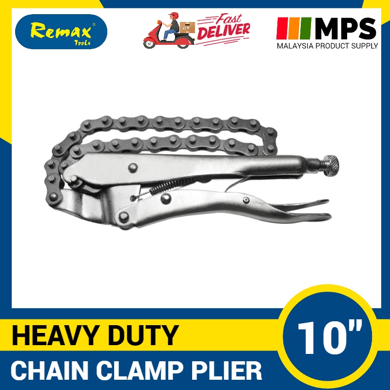 Remax 10 Inch Locking Chain Clamp Chain Locking Plier or Wrench with 18 ...
