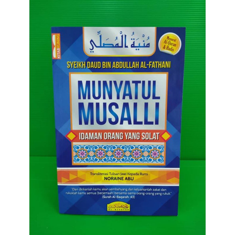 MUNYATUL MUSALLI (RUMI) | Shopee Malaysia
