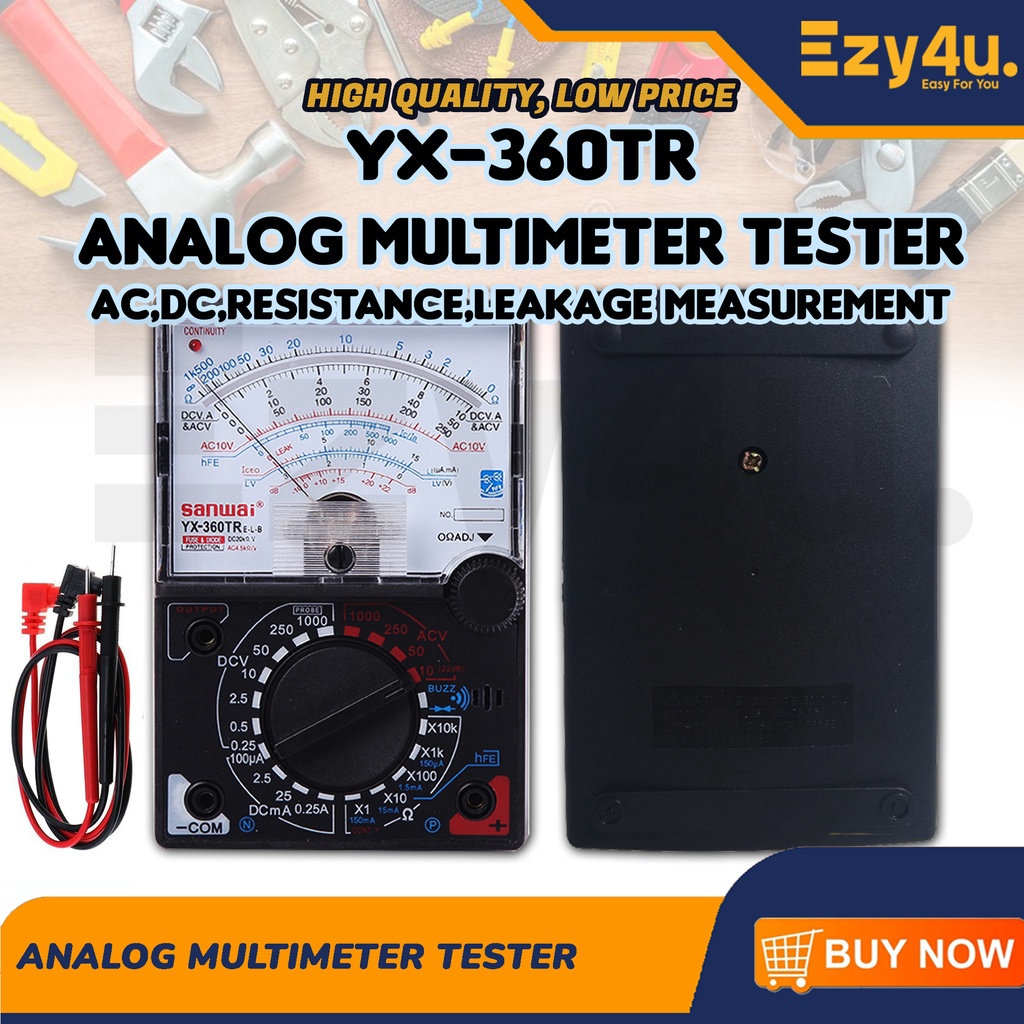 YX-360TR YX-360TRD DT830D Analog Multimeter Multi Meter Digital Tester ...