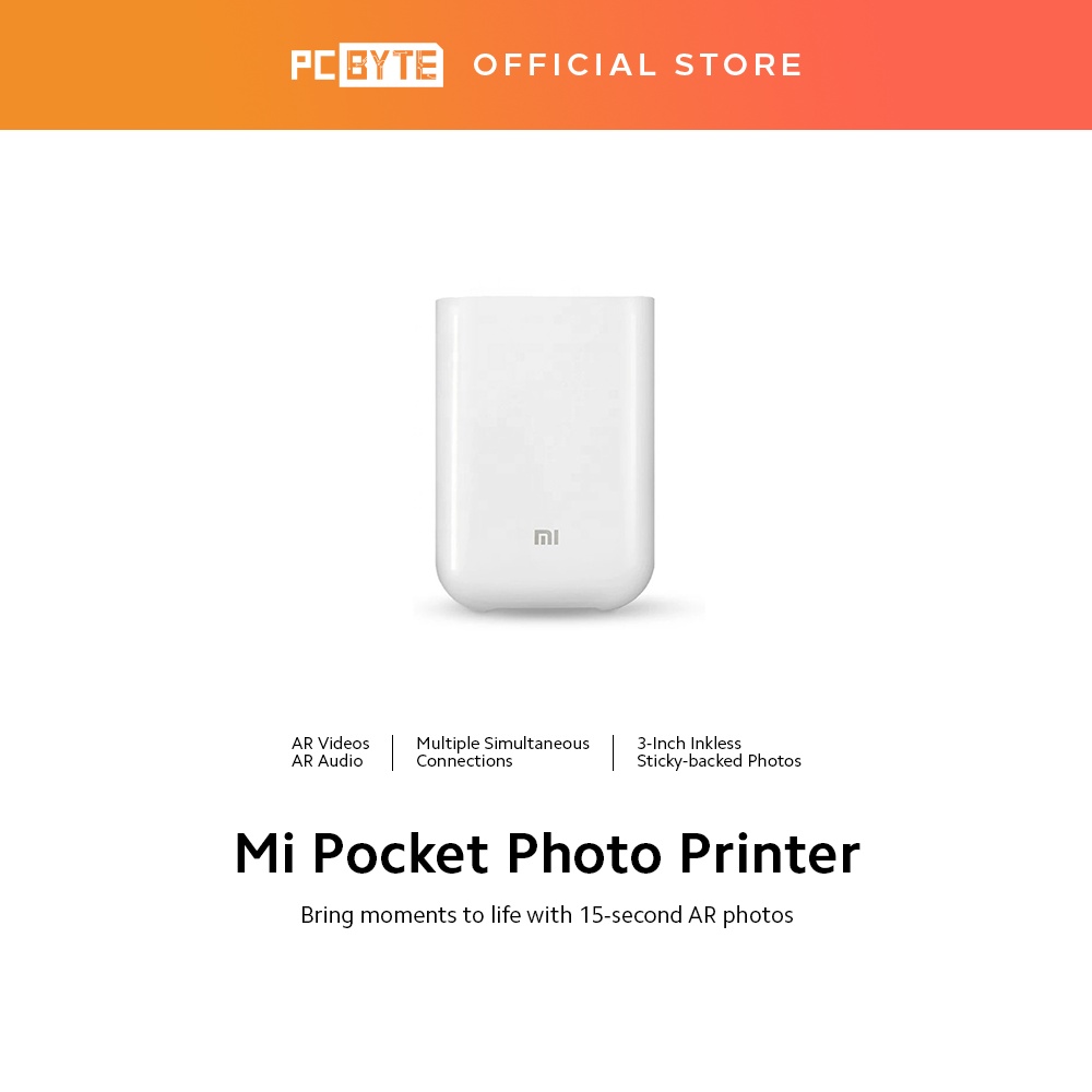 Xiaomi Mi Pocket Photo Printer / Photo Paper [Inkless Printing ...