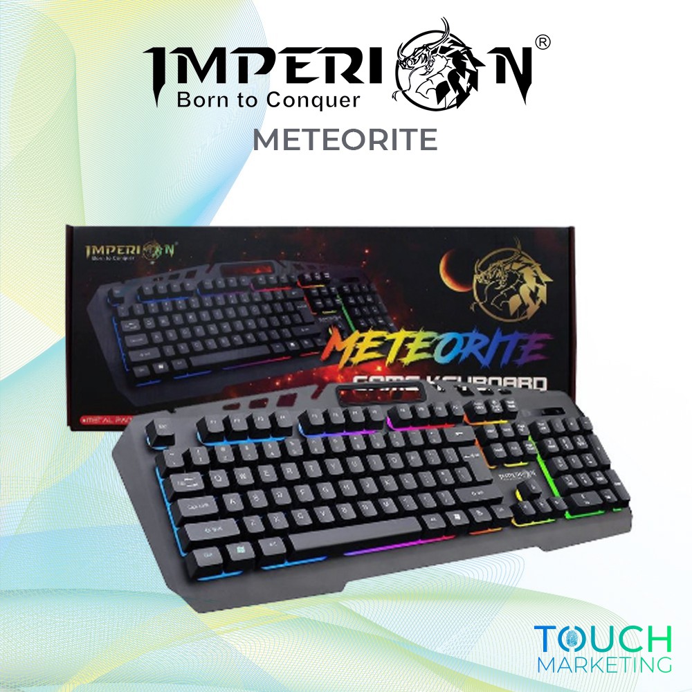 IMPERION METEORITE R700 GAMING METAL KEYBOARD | Shopee Malaysia