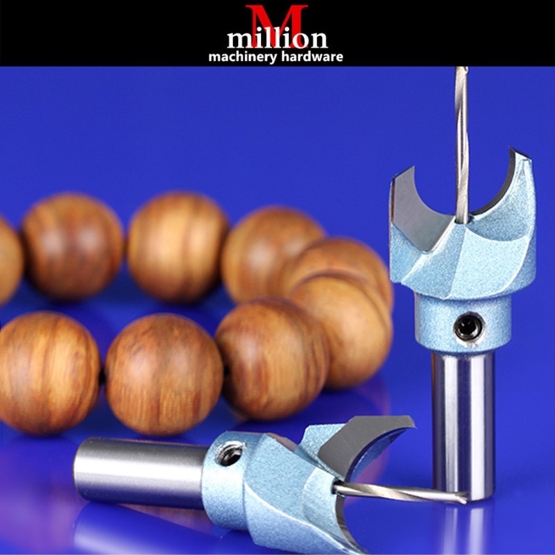 6.0mm - 22.0mm Wooden Bead Ball Drill Bit Milling Cutter Router Bit ...