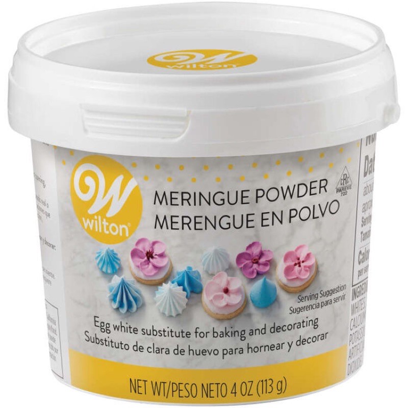 Wilton Meringue Powder, 4 oz. (113g), Egg White Substitute | Shopee ...