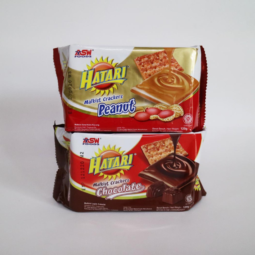 Hatari Malkist Crackers Chocolate Peanut Wafer Biscuits | Shopee Malaysia