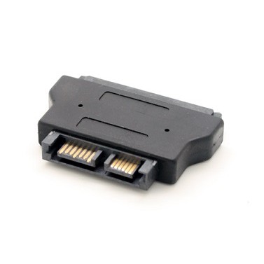 Slimline SATA 13pin Male to SATA 22pin Female Adapter Cable | Shopee ...