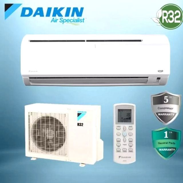 1HP 1.5HP Standard Daikin Air Cond R32 Shopee Malaysia