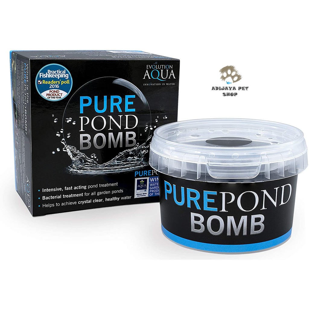 Evolution Aqua PURE POND BOMB (Bacterial Starter Koi Fish POND) 250ml | Shopee Malaysia