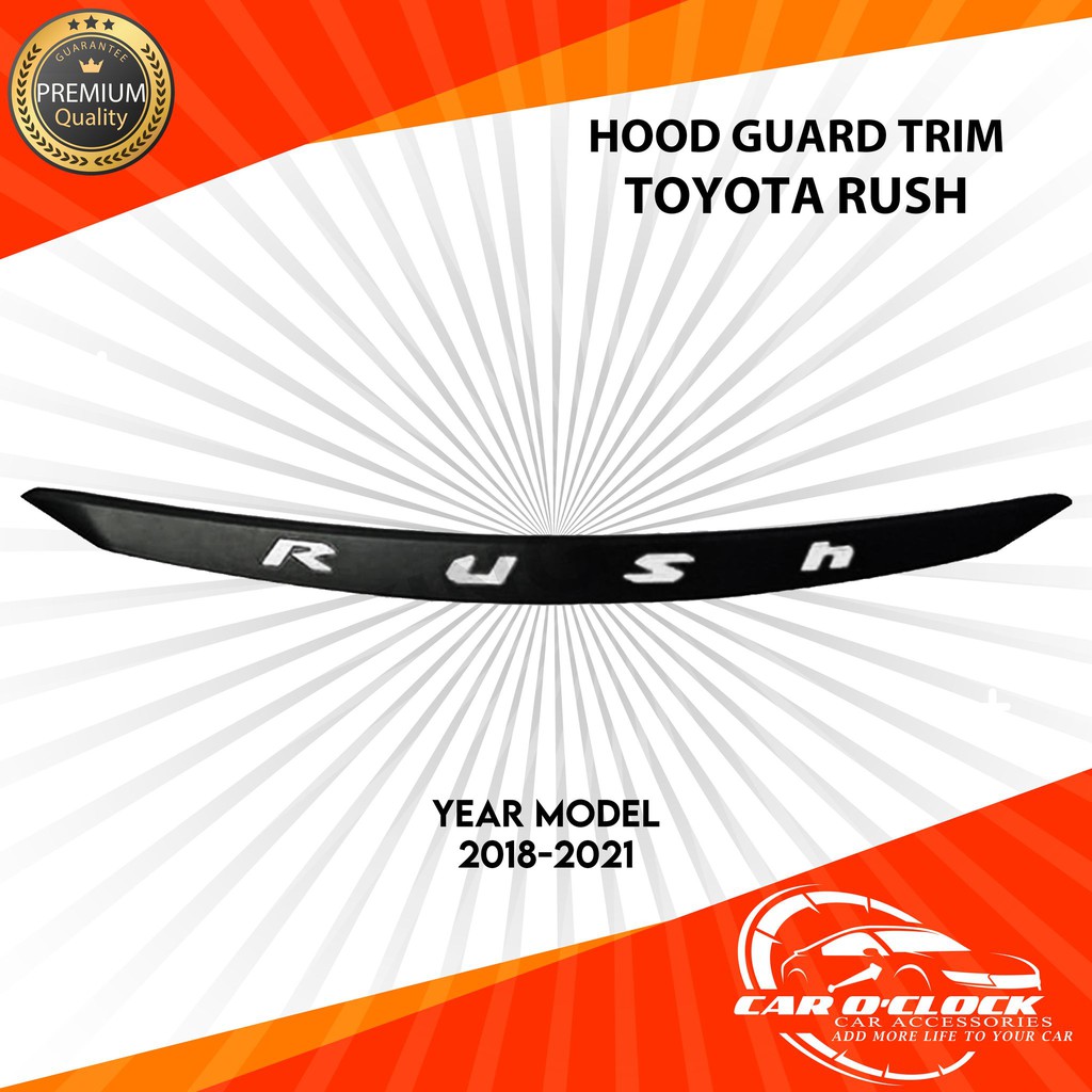 Toyota Rush Hood Guard Trim (2018-2021) | Shopee Malaysia
