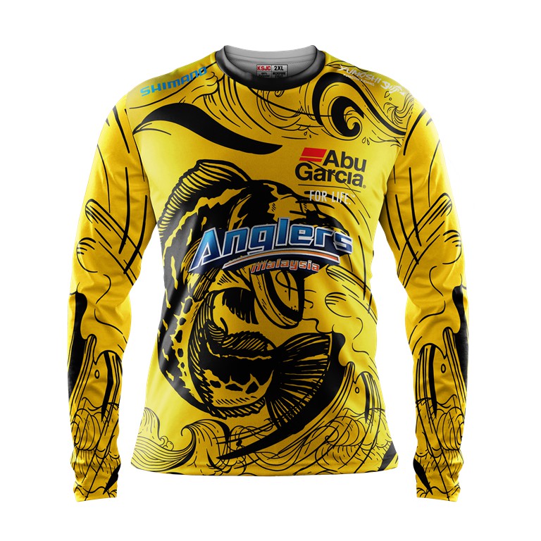 Baju Mancing Anglers Malaysia V4 (Short/LongSleeve) | Shopee Malaysia