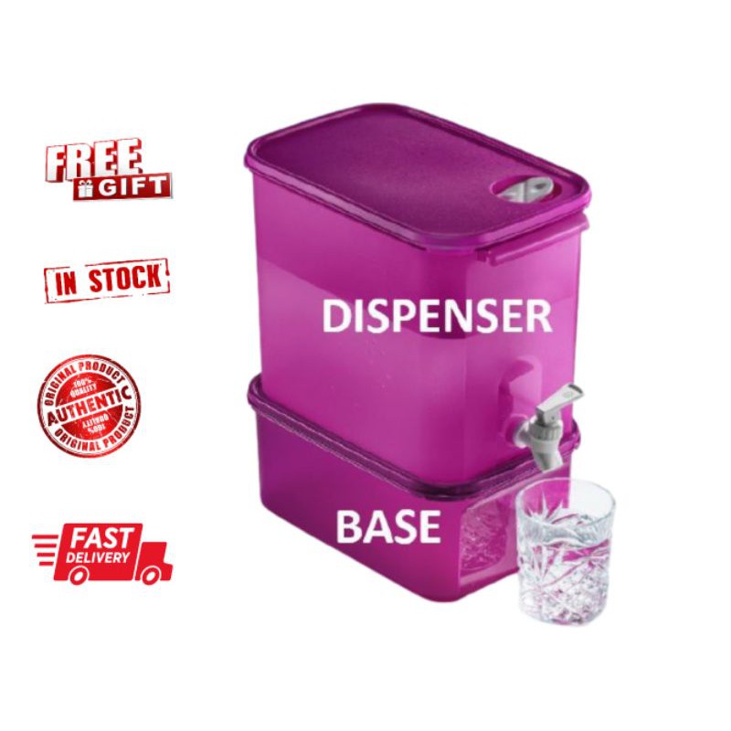 (Ready Stock)Tupperware Rectangular Water Dispenser 8.7L | Shopee Malaysia