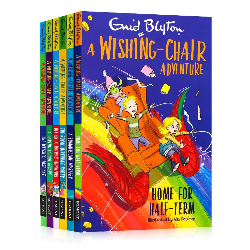 Enid Blyton A Wishing Chair Adventure Collection (8 books) | Shopee ...