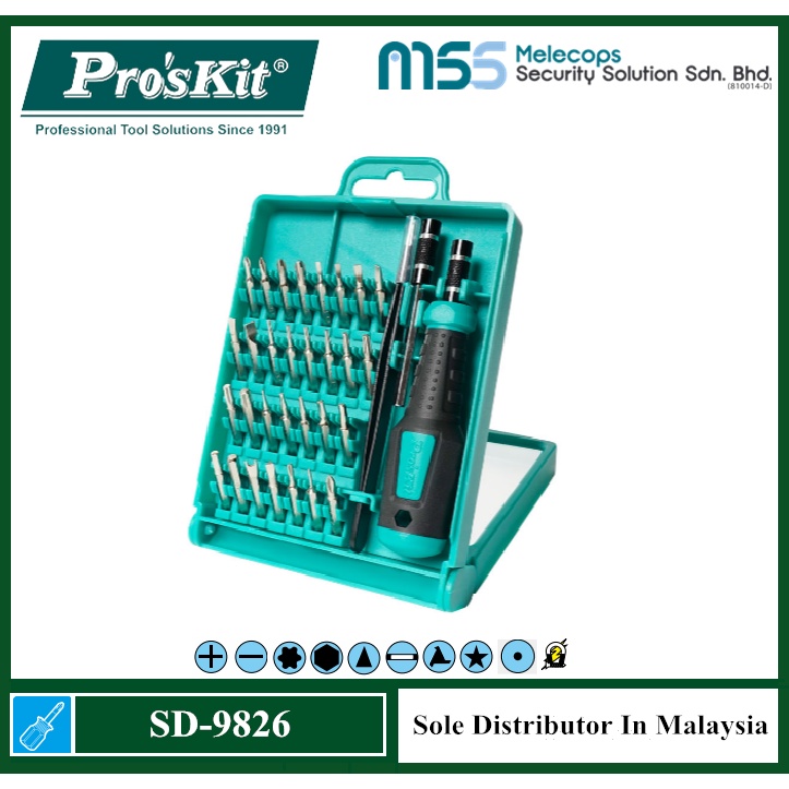 Pro'skit SD-9826 33 In 1 Precision Electronic Screwdriver Set | Shopee ...