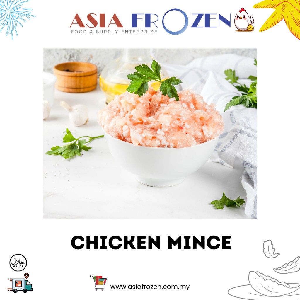 ASIA FROZEN Fresh Chicken Mince 【2kg±】 | Shopee Malaysia