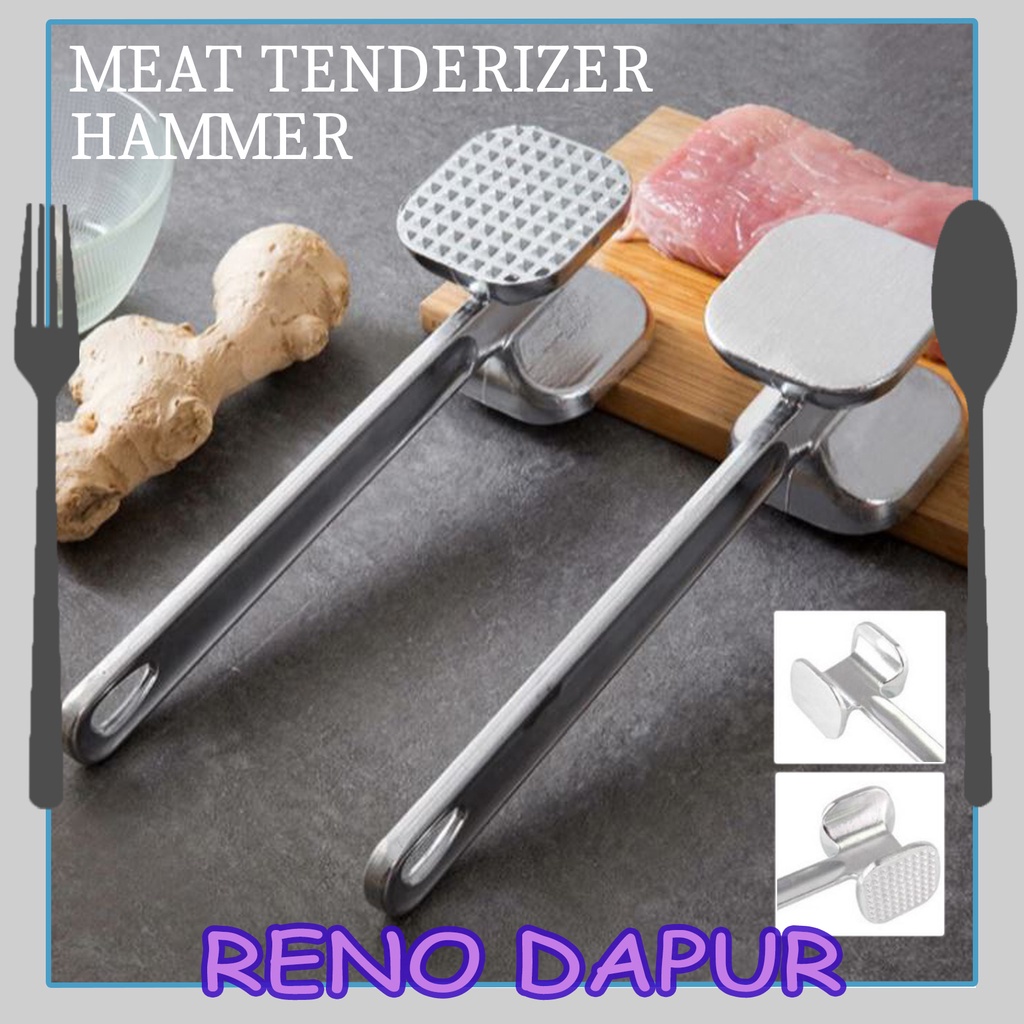 Meat Tenderizer hammer Steak Tenderizer hammer mallet pounder double ...