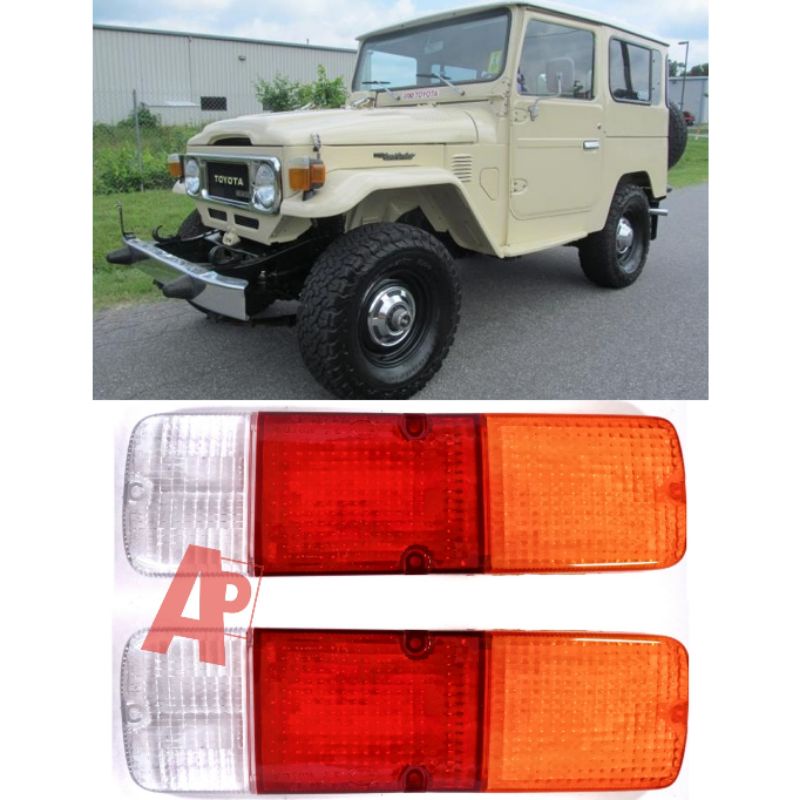 Toyota Land Cruiser BJ40 BJ42 FJ40 FJ45 HJ45 HJ47 Real Tail Lamp 1974 - 1980 New 1 Pair | Shopee ...