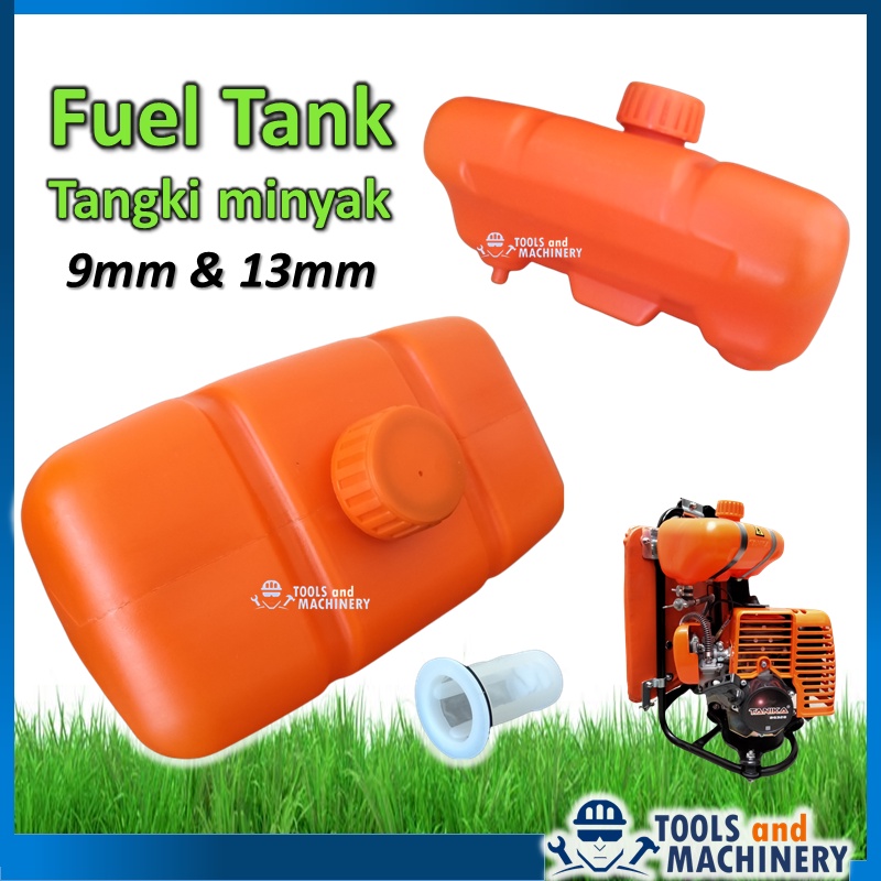 Fuel Tank Minyak Tangki Mesin Rumput BG328 T328 BG328K FR3001 Brush ...