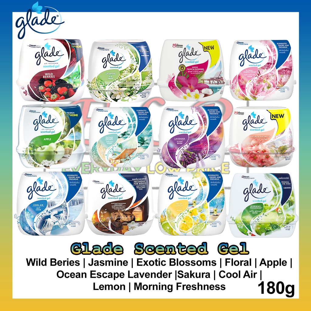 Glade Scented Gel 180g | Shopee Malaysia