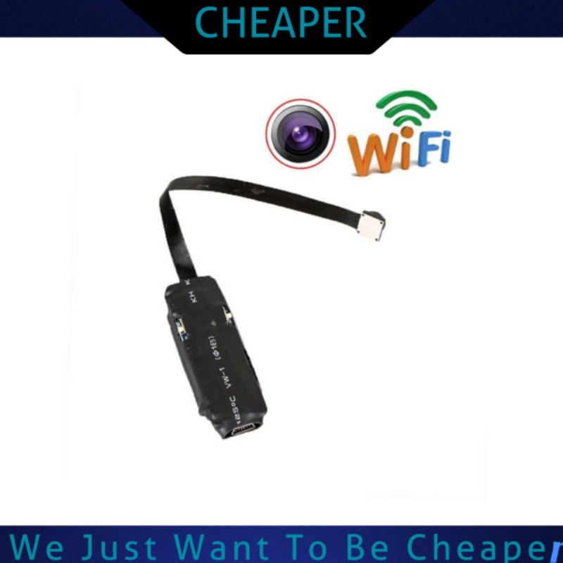 Wireless Tiny IP Cam WIFI Mini Micro DVR DIY Pinhole Hidden Audio Video ...