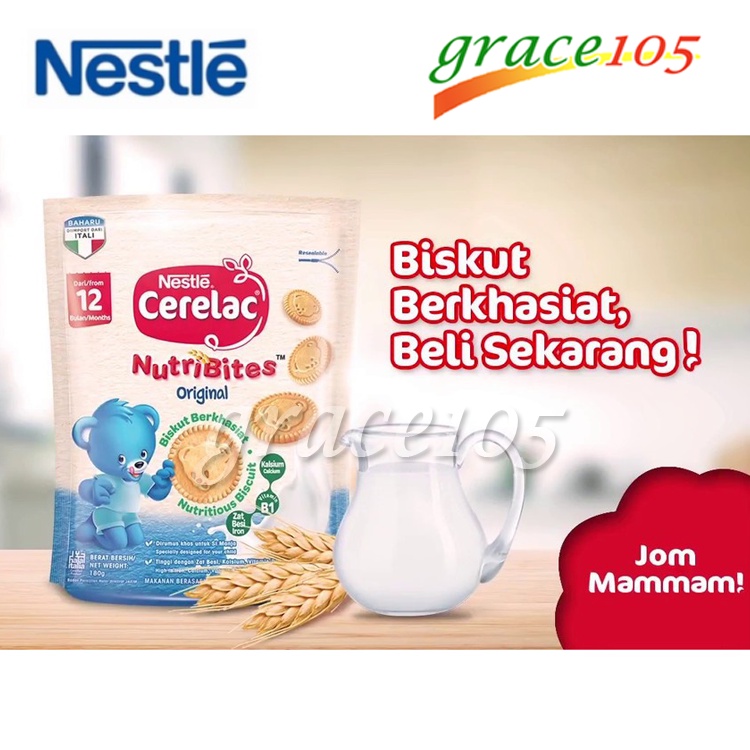 Nestle Cerelac Nutribite Original (180g) (from 12 months old and above ...