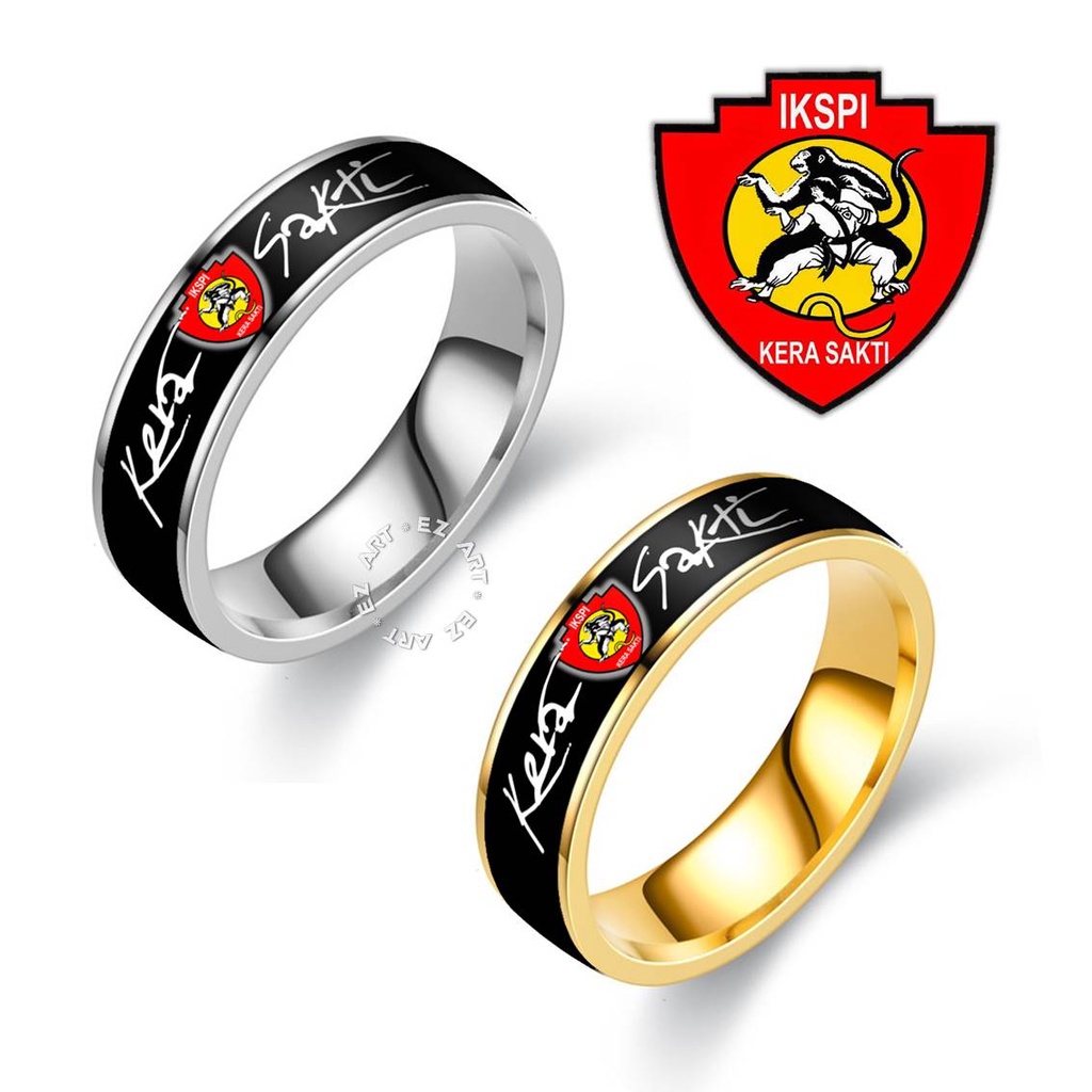 Sakti Ape Ring IKS PI Warrior PENCAK SILAT STAINLESS STEEL | Shopee ...