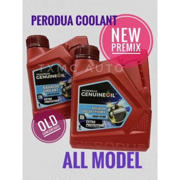 Original Radiator Coolant Perodua 1L [Red/Pink] (Sabah/Sarawak use Sea ...