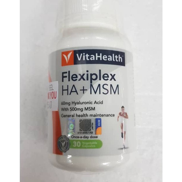 VITAHEALTH FLEXIPLEX HA+ MSM 30s (exp 06/2025) | Shopee Malaysia